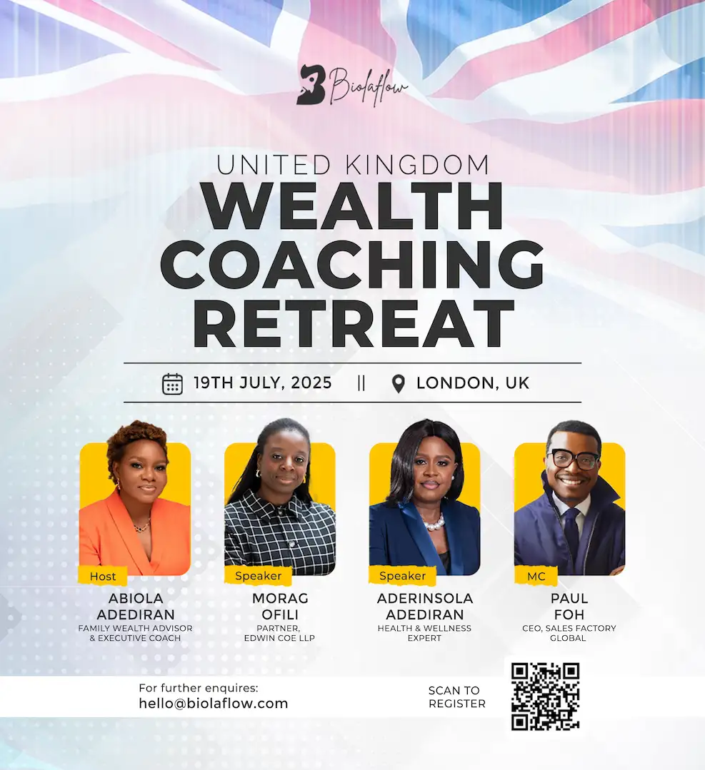 The United Kingdom Wealth Coaching Retreat 2025 - Biola Flow